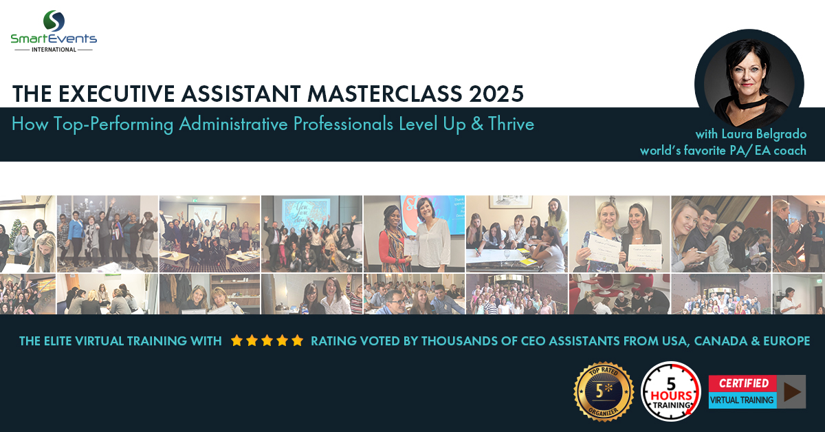 The Executive Assistant Masterclass 2025 - Smart Events International