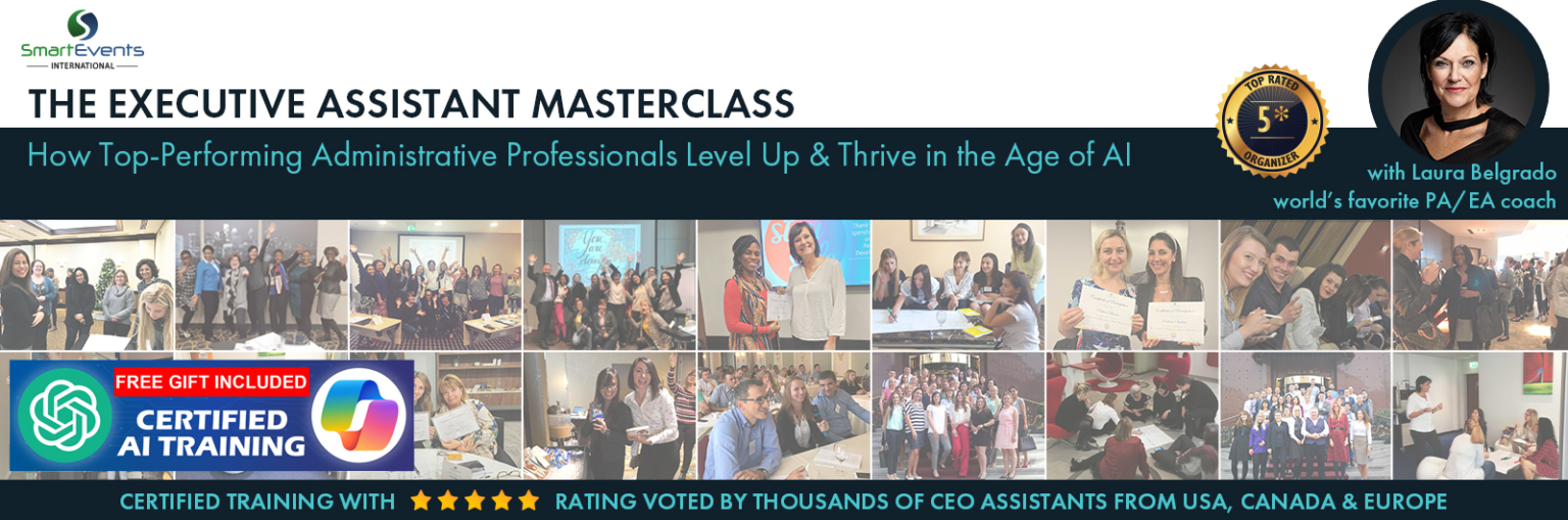 The Executive Assistant Masterclass 2026 - SmartEvents International